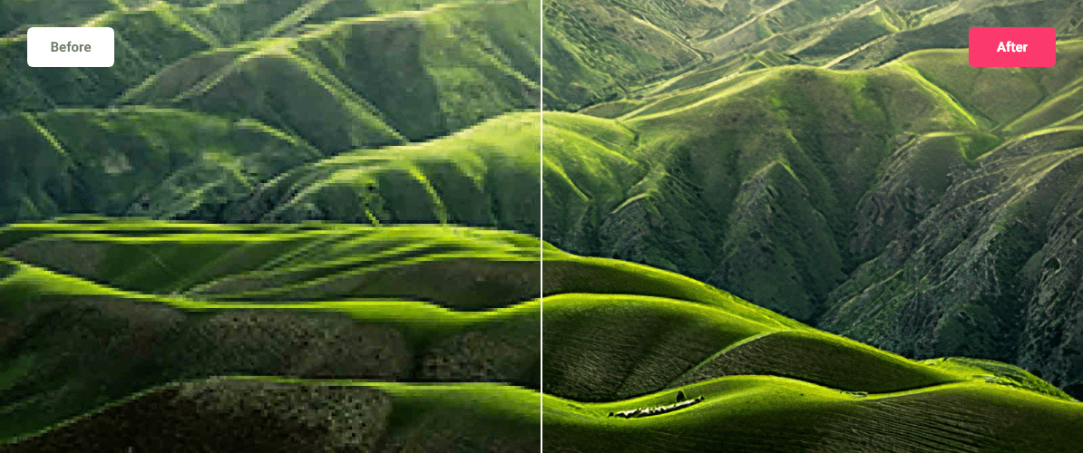 How to increase the size of a small photo/image to a perfect print?