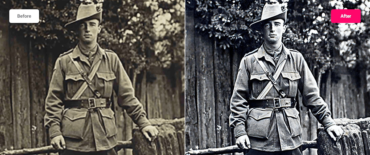 Best AI tool to Restore Old Photos — Deep Image Photo Enhancer