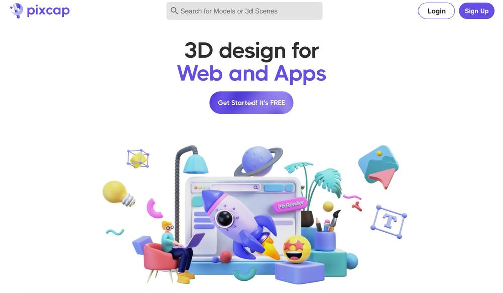 Case Study | Pixcap.com - Enhancing 3D Graphic Design Workflow with ...