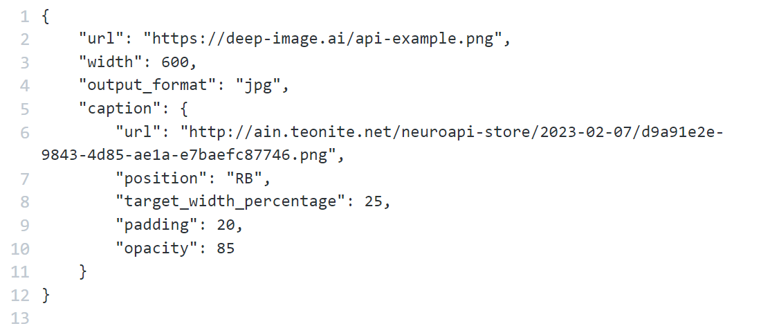 Enhancing Images with Captions - The API Feature from Deep-image.ai