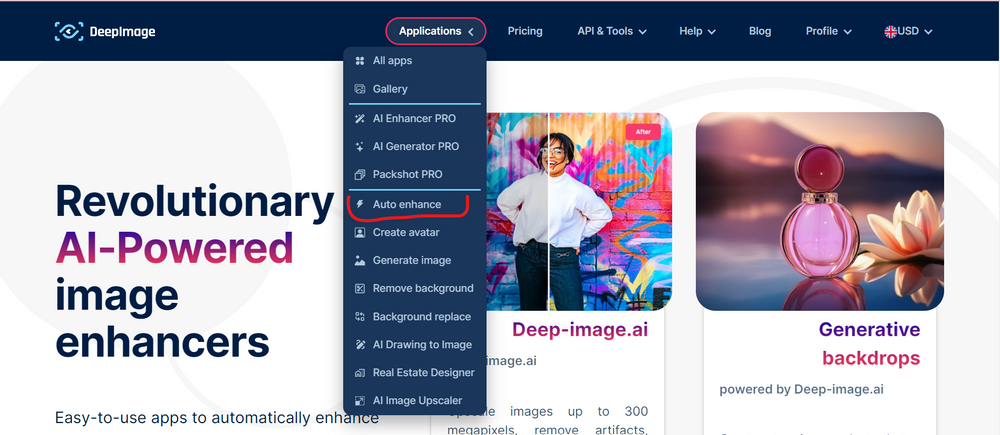 Ready-Made Preset "Auto Enhance" - Improve Images In Just 3 Clicks