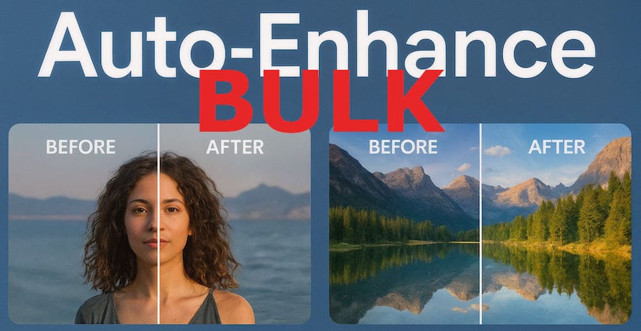 BULK Auto-Enhance in AI Enhancer PRO